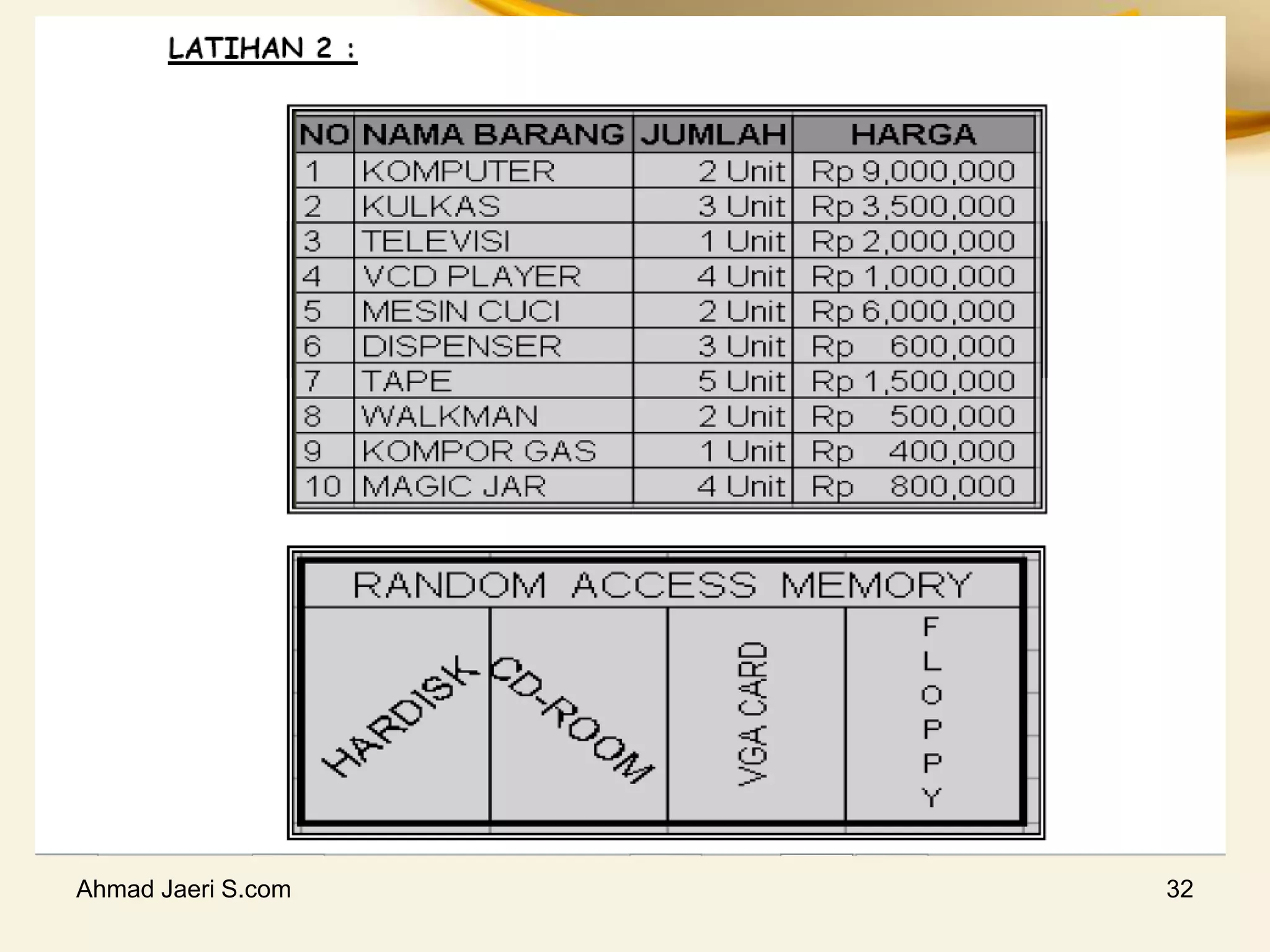 Modul excel-dasar | PPT