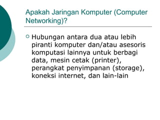 Modul jaringan-komputer | PPT