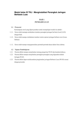Modul kelas-xi-tkj-wan | PDF