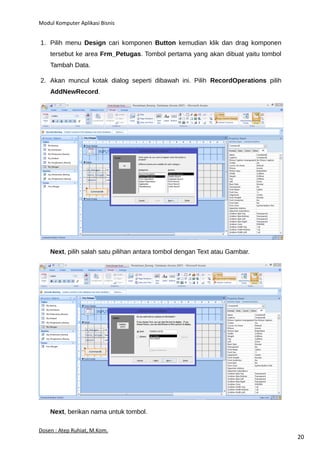 Cara buat aplikasi jualan pulsa sederhana menggunakan microsoft access ...