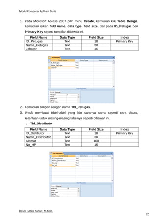 Cara buat aplikasi jualan pulsa sederhana menggunakan microsoft access ...