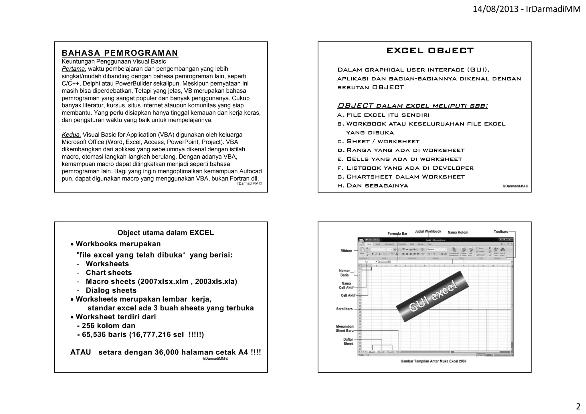 Modul kuliah-vba-lengkap ok | PDF