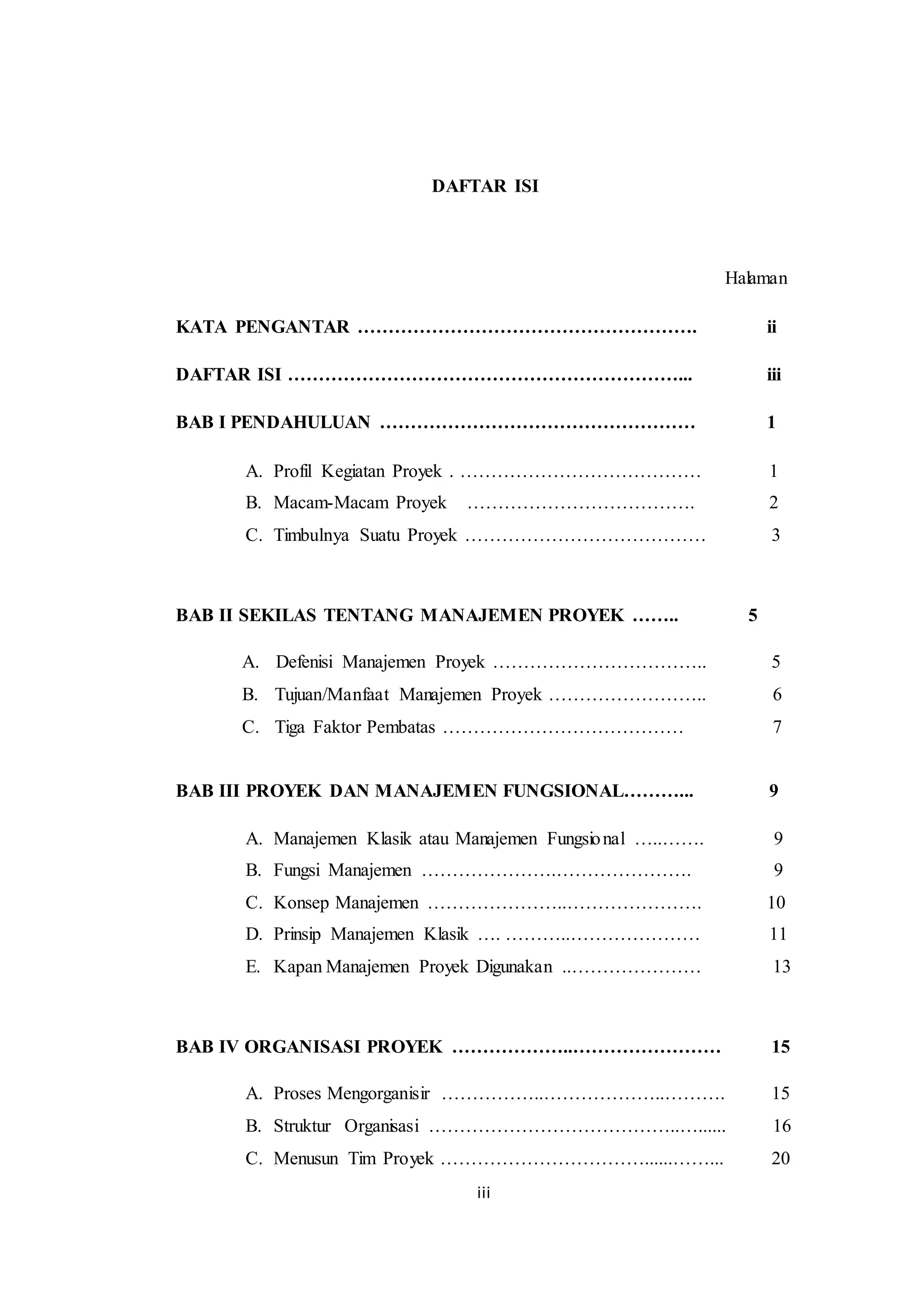 Modul Kuliah Manajemen Proyek Docx