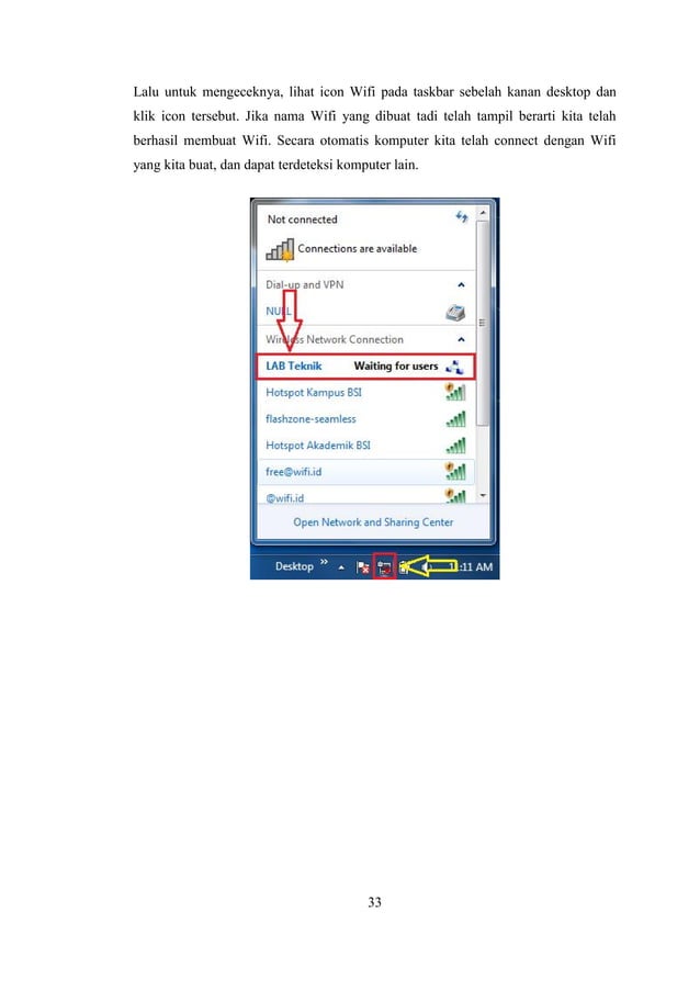 MODUL MATA KULIAH PRODI ILMU KOMPUTER JARINGAN KOMPUTER | PDF