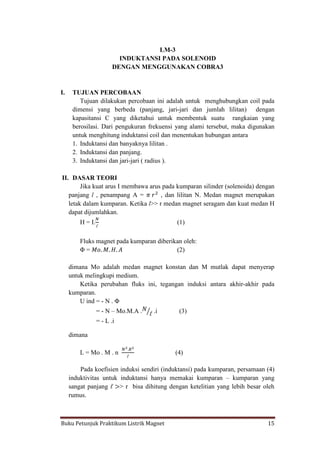 Modul Listrik Magnet | PDF