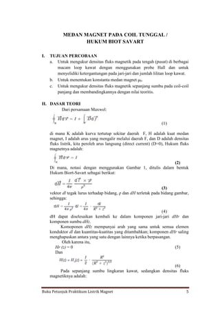 Modul Listrik Magnet | PDF