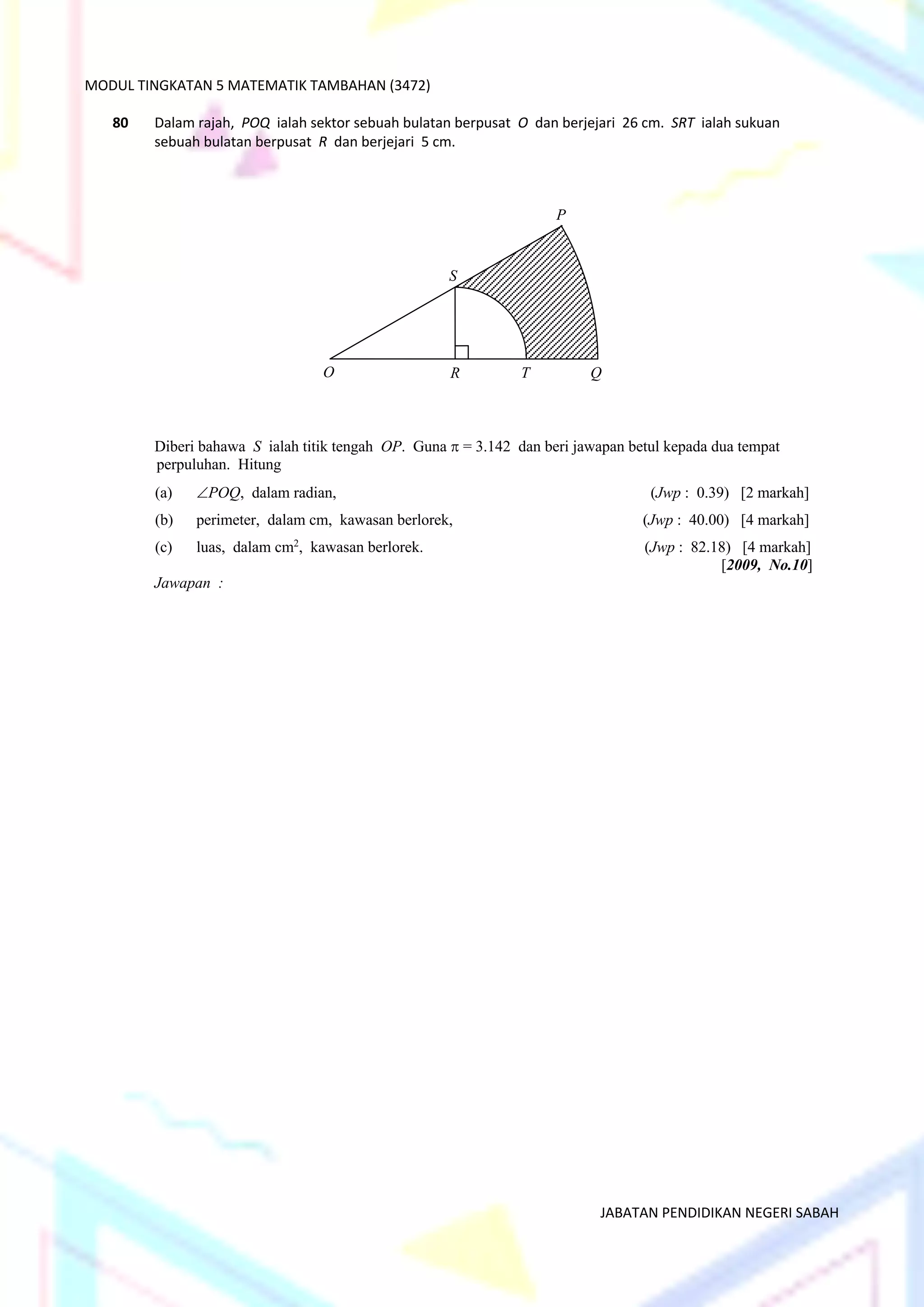Modul Matematik Tambahan Tingkatan 5 Pdf