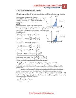 Modul matematika-integral | PDF