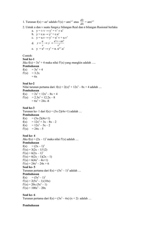Modul matematika-kelas-xi-turunan-fungsi | DOC