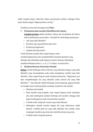 Modul matematika-teori-belajar-polya | PDF