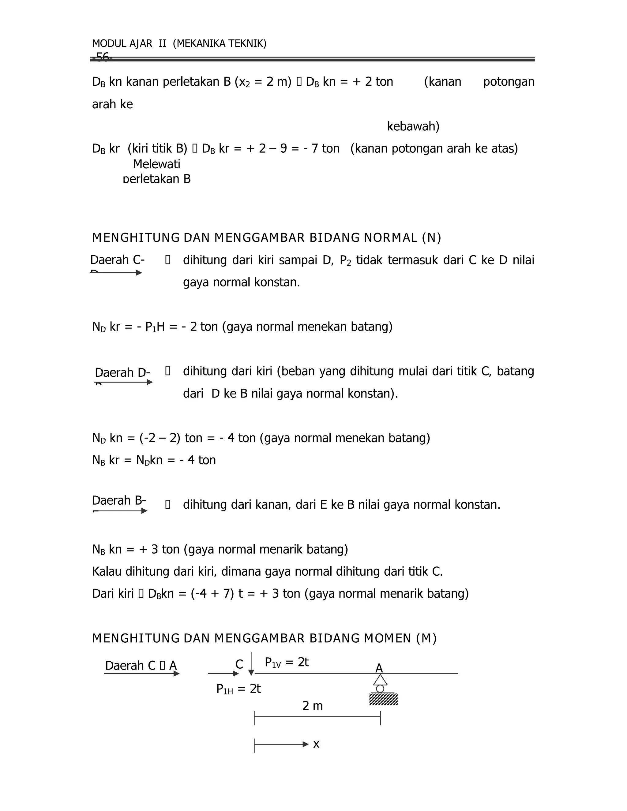Modul 1- mekanika teknik, statika dan mekanika dasar | PDF
