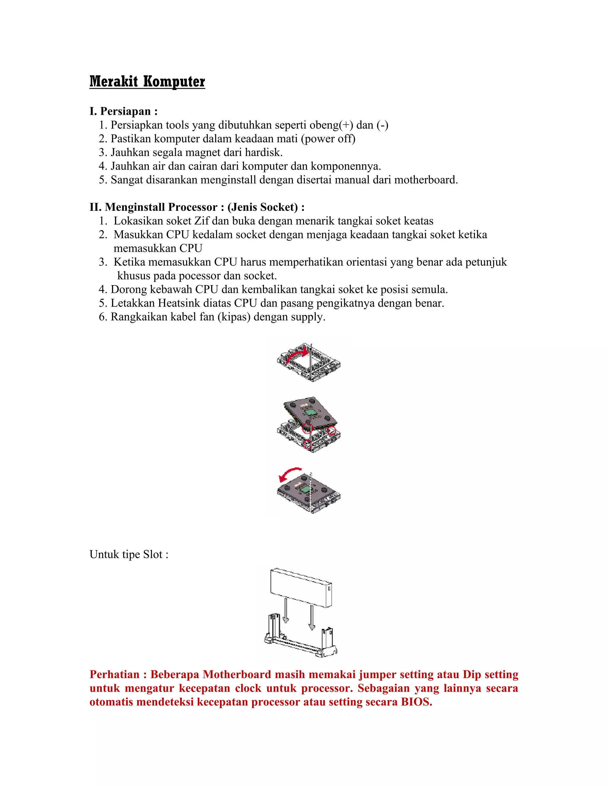 Modul merakit-komputer-pdf | PDF