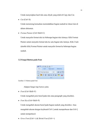 Modul microsoft word 2007 | DOCX
