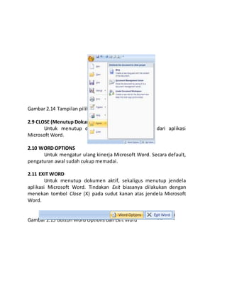 Modul microsoft-word-2007 | PDF