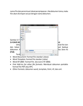 Modul microsoft-word-2007 | PDF