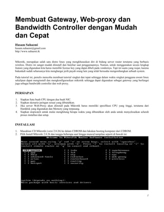 Modul mikrotik-2.8.26