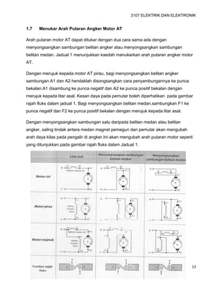 Motor Arus Terus (AT) | PDF
