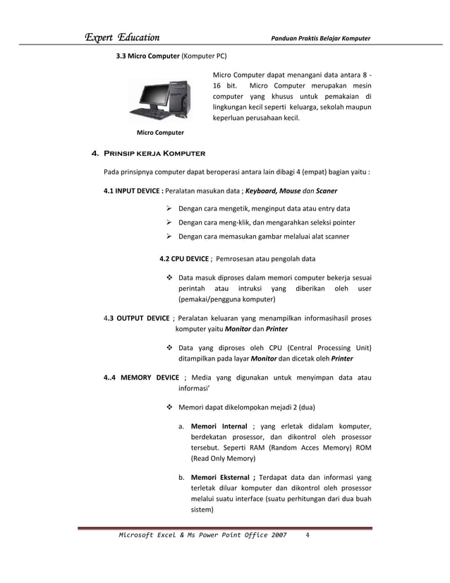 Modul ms-excel-power-point-office-2007-6 | PDF