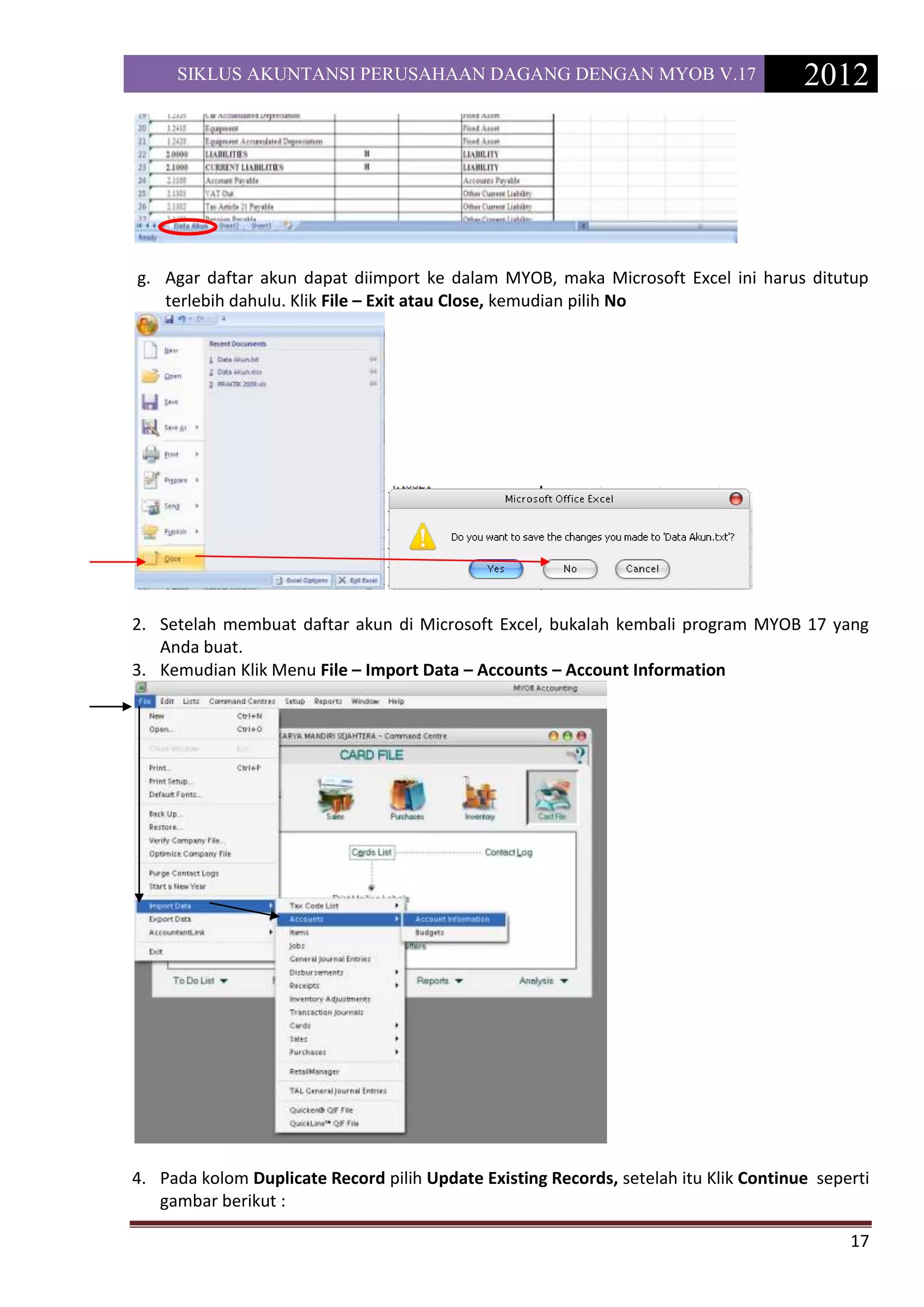 Modul myob-i-introduction | DOCX