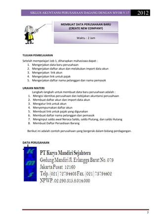 Modul myob-i-introduction | DOCX