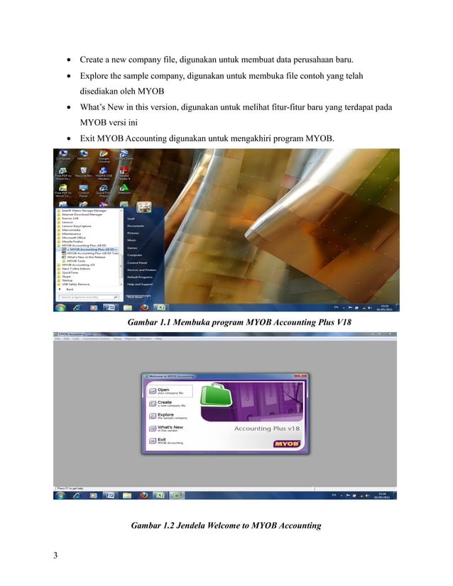 Modul myob-v18 | PDF