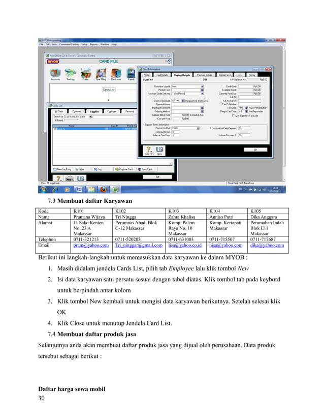 Modul myob-v18 | PDF