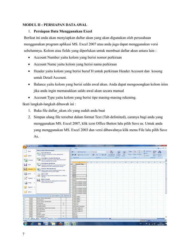Modul myob-v18 | PDF