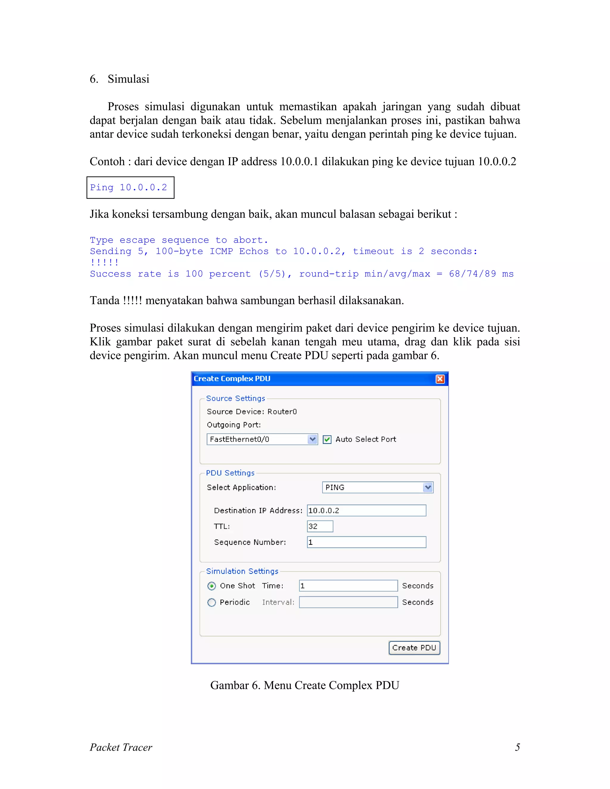 Modul packet-tracer | PDF