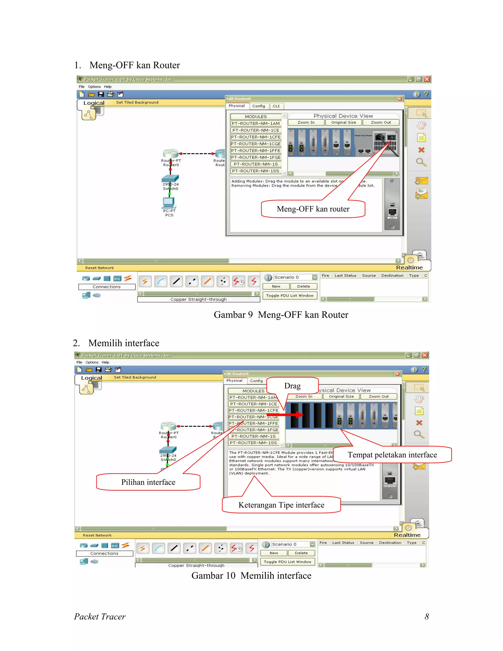 Modul packet-tracer | PDF