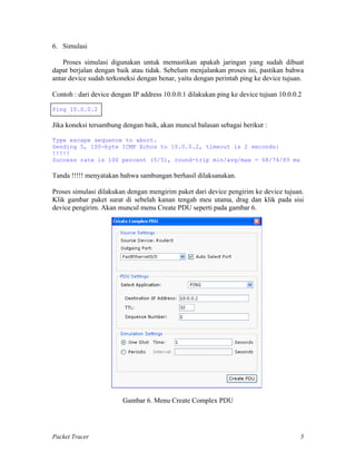 Modul packet-tracer | PDF