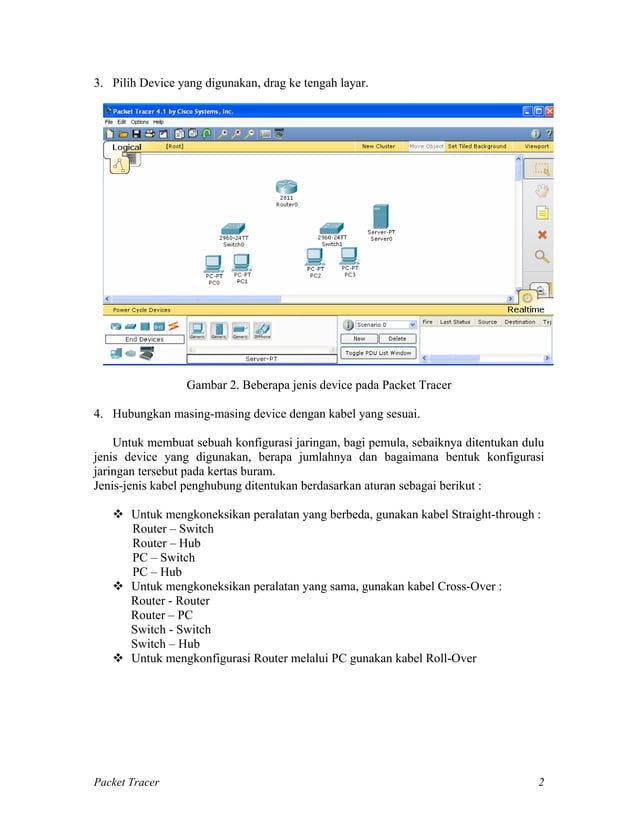 Modul packet-tracer | PDF