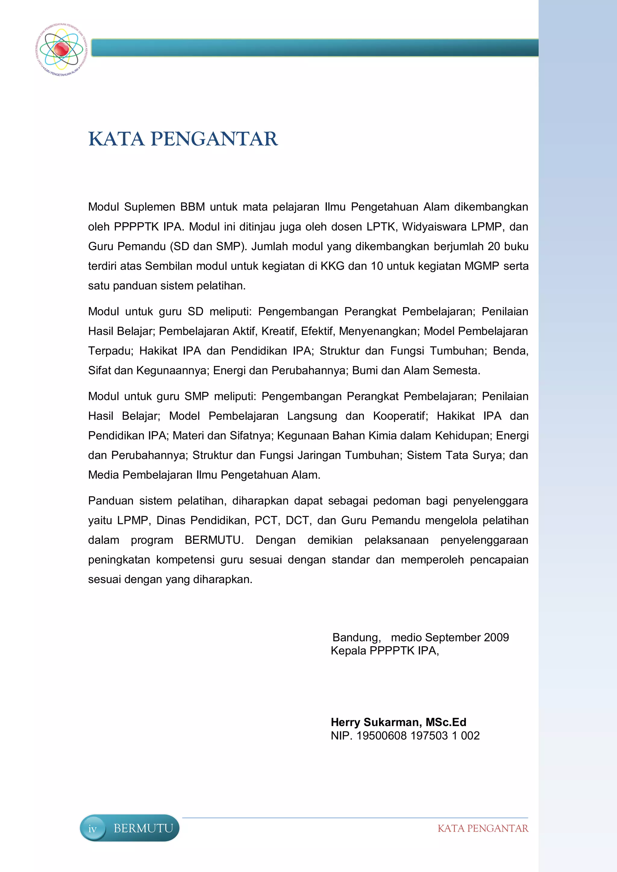 Modul pakem-sd-dalam-mgmp-bermutu | PDF