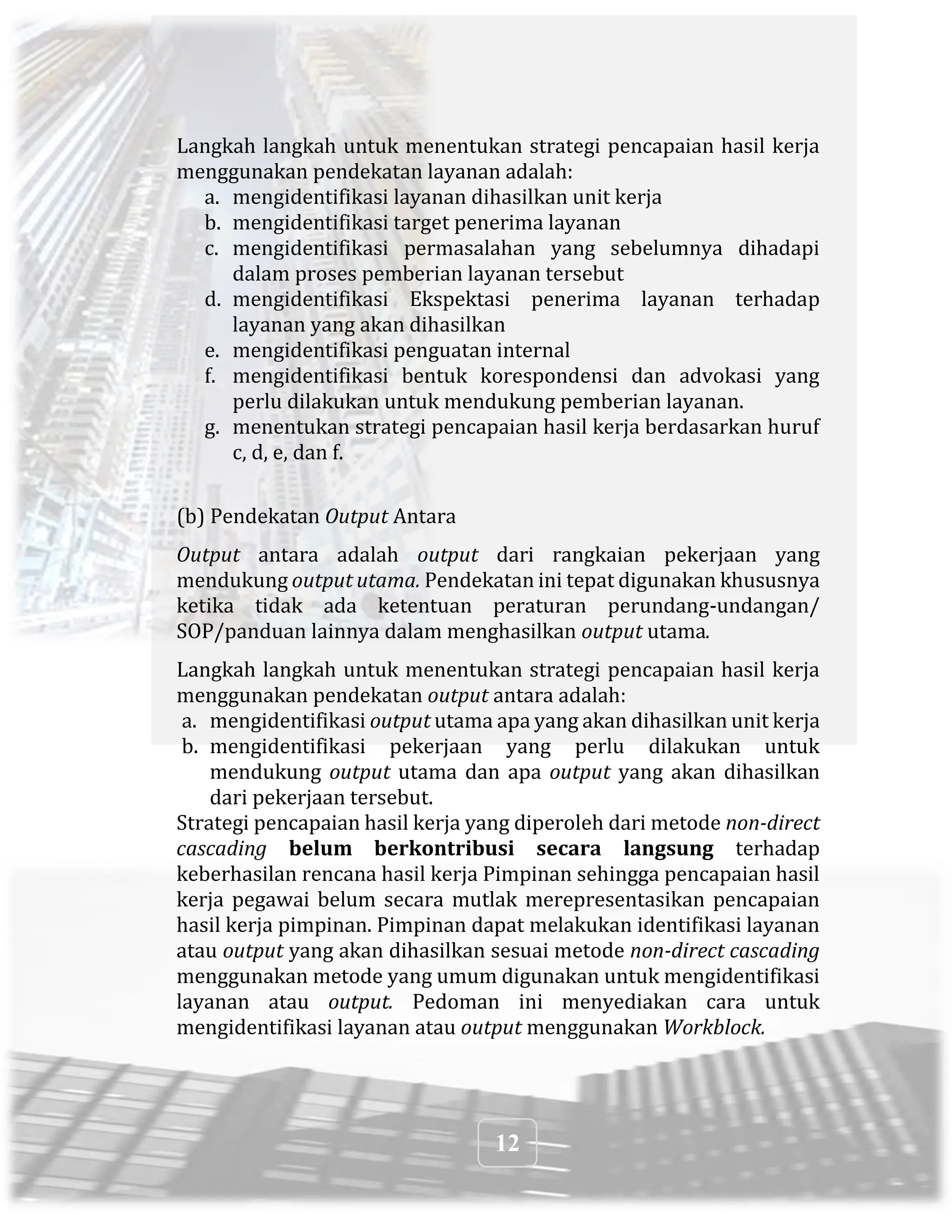 Modul Panduan Penyusunan Dan Evaluasi Skp Jpt Dan Pimpinan Unit Mandiri