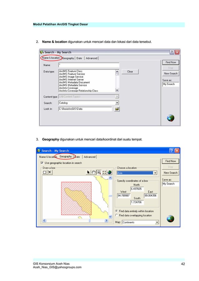 Modul pelatihan-arcgis-tingkat-dasar | PDF