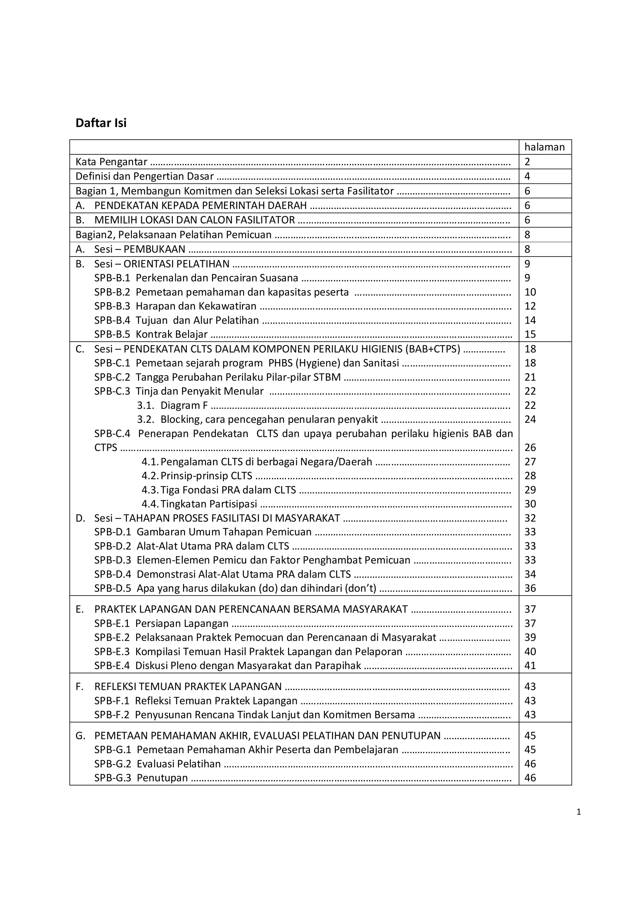Modul -pelatihan-fasilitator-stbm-pilar-stop-buang-air-besar-sembarangan-dan-cuci-tangan-pakai ...