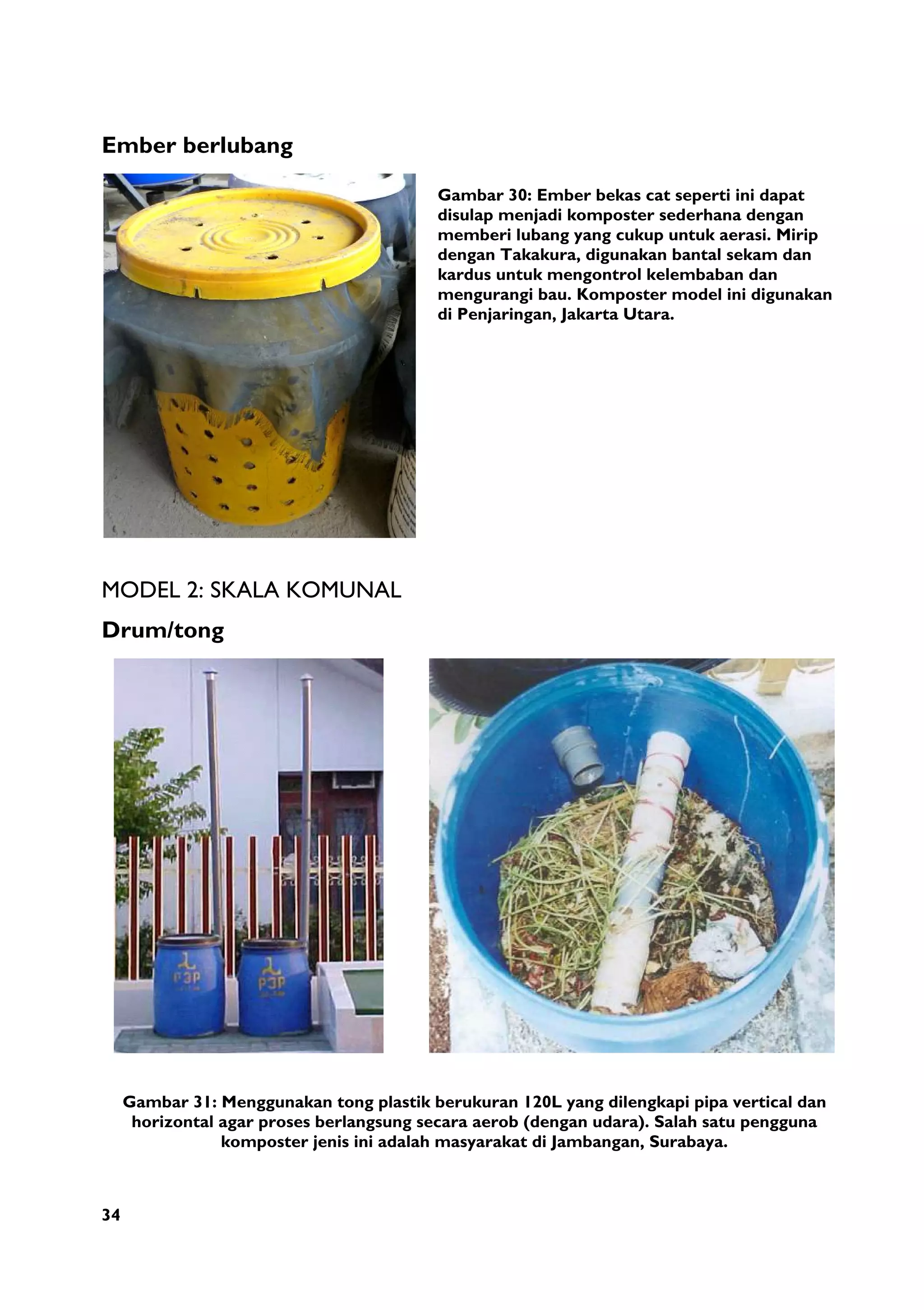 Modul Pelatihan - Pengolahan Sampah Berbasis Masyarakat (Book) | PDF