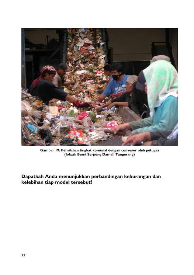 Modul Pelatihan - Pengolahan Sampah Berbasis Masyarakat (Book) | PDF