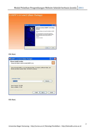 Modul pelatihan-web-joomla | PDF