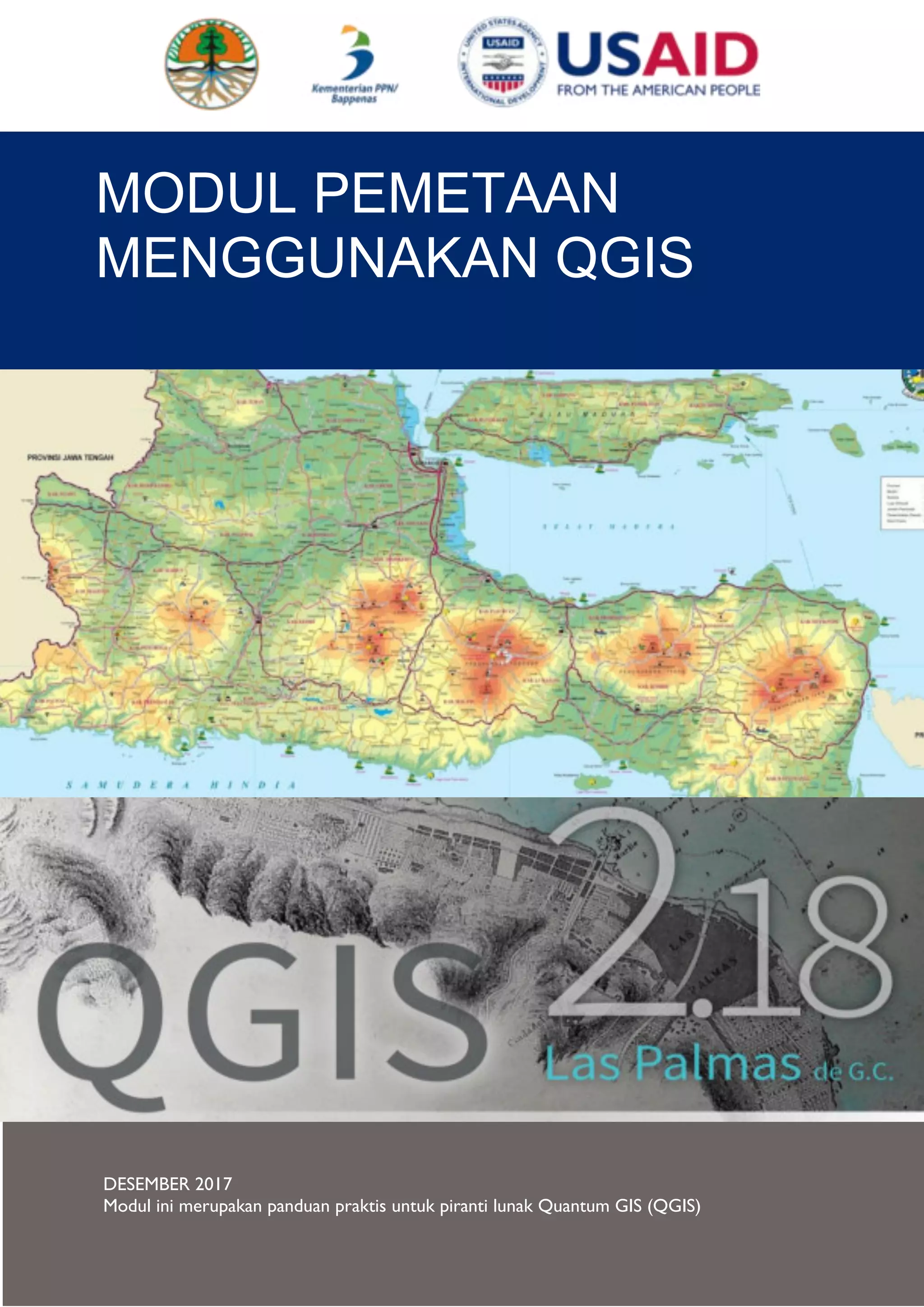 Modul pemetaan-menggunakan-qgis 5-dec2017 | PDF