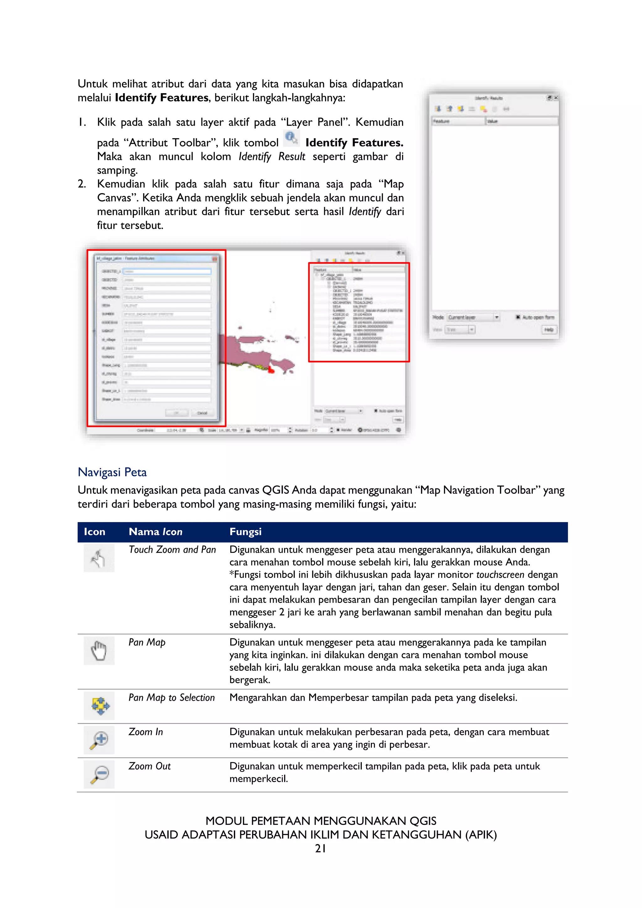 Modul pemetaan-menggunakan-qgis 5-dec2017 | PDF
