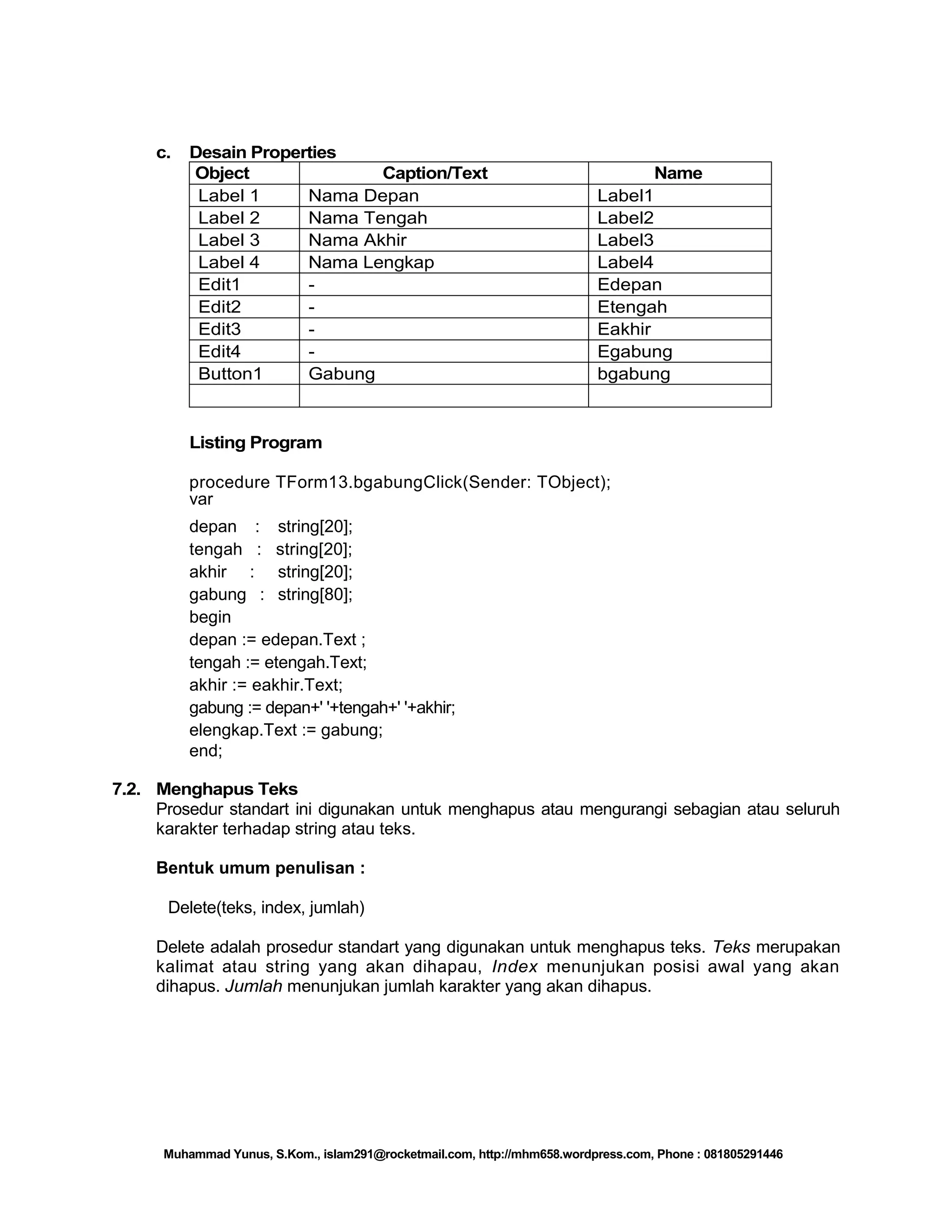 Modul pemrograman-1-revisi | PDF