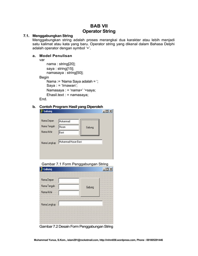 Modul pemrograman-1-revisi | PDF