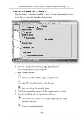 Modul pengenalan proteus | PDF