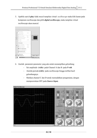 Modul pengenalan proteus | PDF