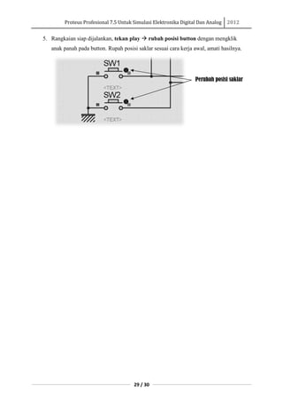 Modul pengenalan proteus | PDF