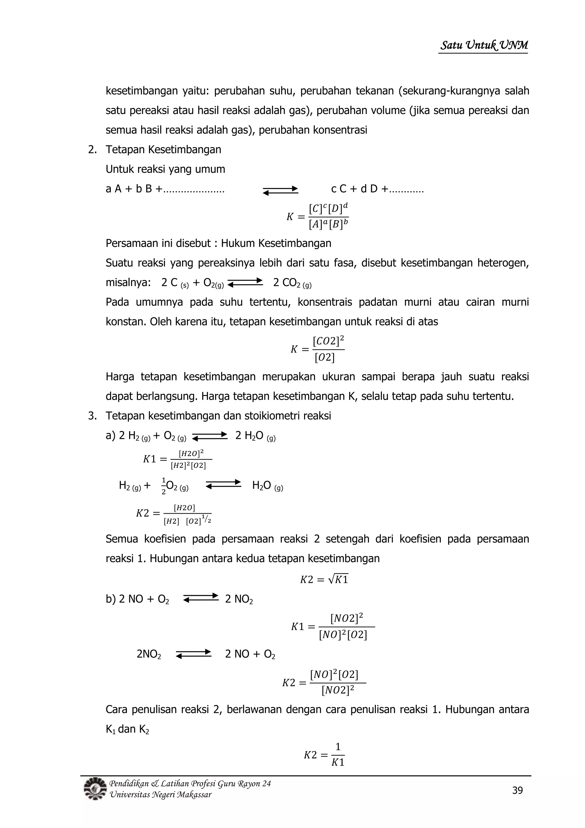 Modul plpg kimia | PDF