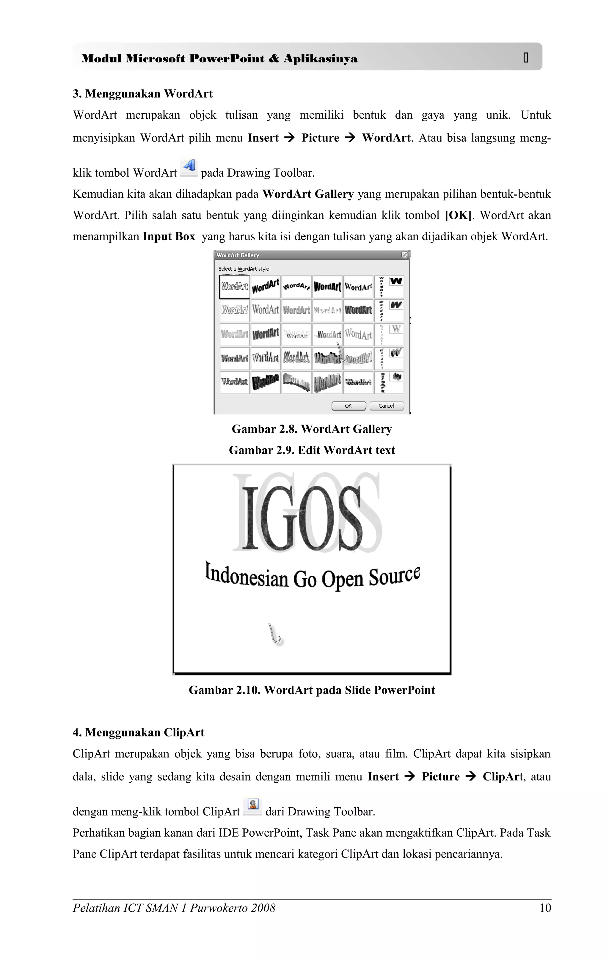 Modul powerpoint | PDF