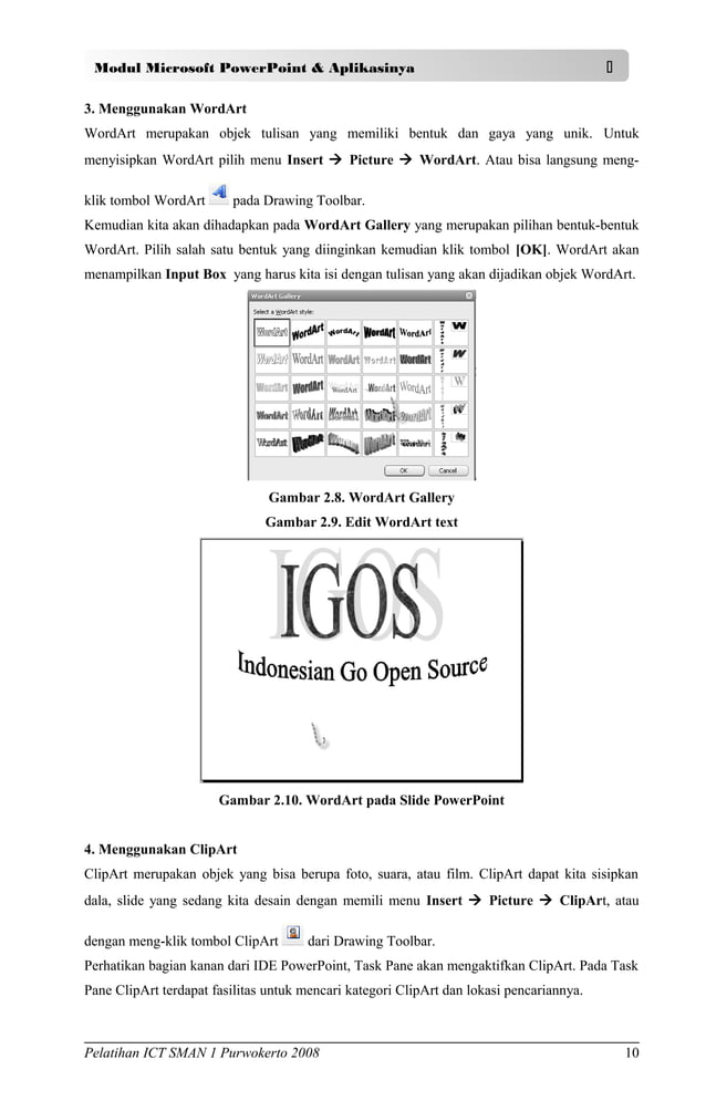 Modul powerpoint | PDF