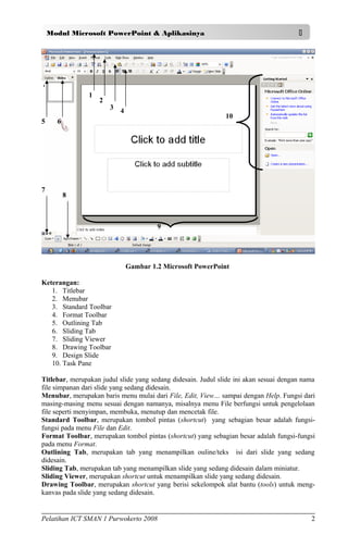 Modul powerpoint | PDF