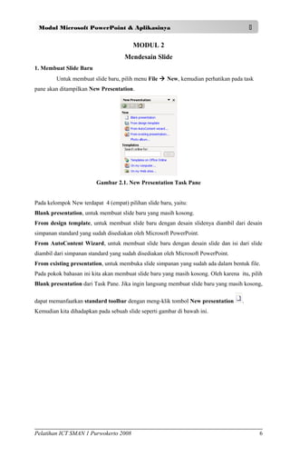 Modul powerpoint | PDF
